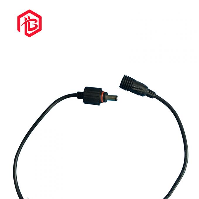 Black White PVC 2 Pin Waterproof DC Connectors