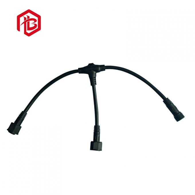 Extend T Type Cable Male Female Multi Pin Connectors Waterproof