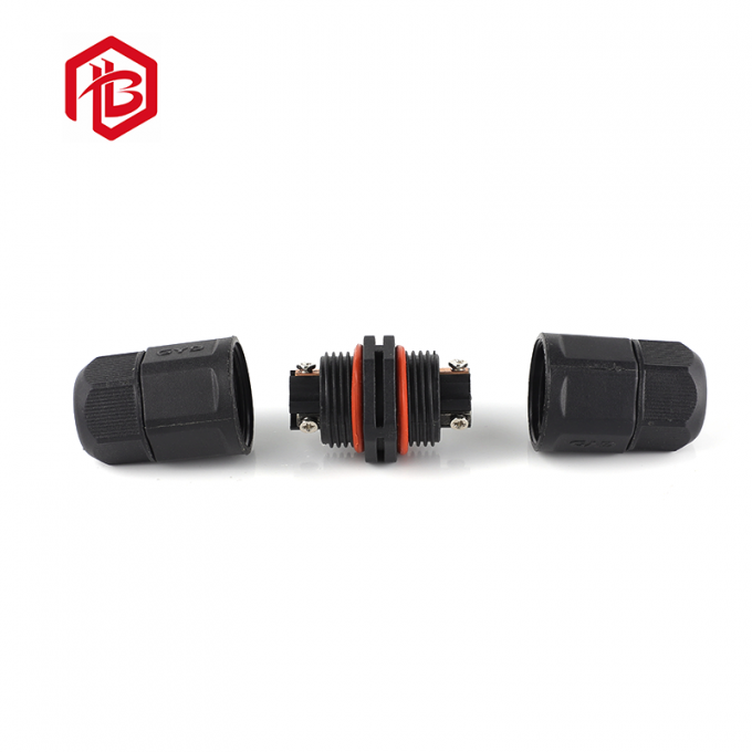 Screw Locking 2 Pin L Type Underground Cable Connector