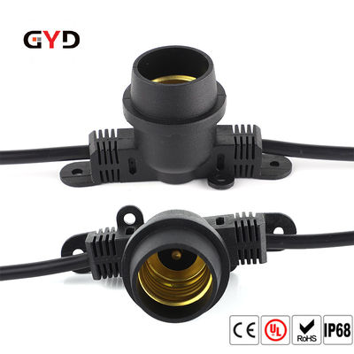 Cafe Suspended Bulb String Screw Socket E27 Lamp Holder