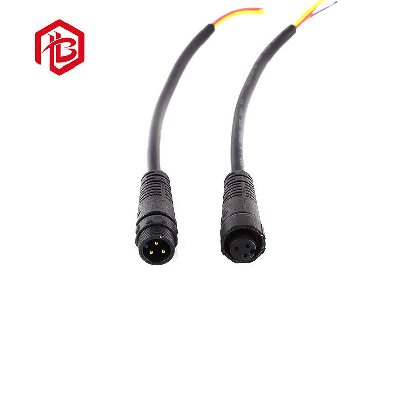 M12 Waterproof Connector Male And Female To Wire Connector Metal Head ...