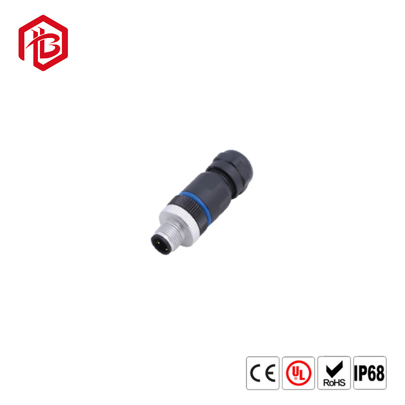 M12 X Coding Field Installable Assembly M12 Waterproof Connector