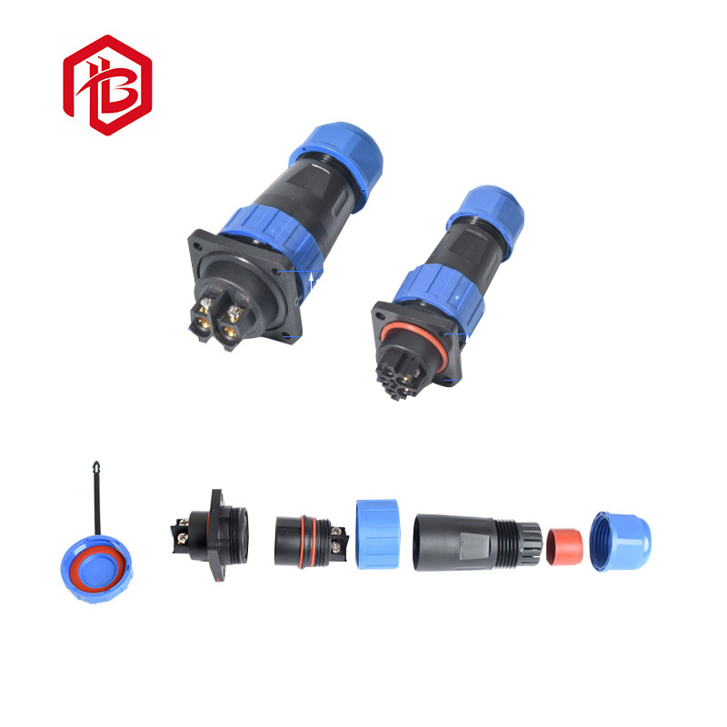 Ip67 2 Pin 3 Pin 4 Pin Wire Waterproof Circular Connector M19 SP Male ...